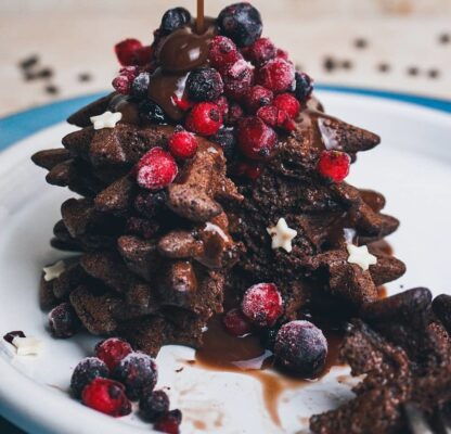 Reteta Waffles Proteice Cu Ciocolata - Cioco Waffles FITINT.ro