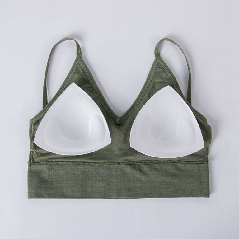 Bustiera Cu Spate Decupat FITINT Backless Verde FITINT.ro